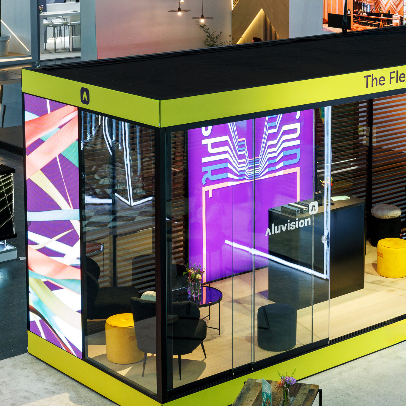 As the official ambassador of Aluvision modular systems, we invite you ...